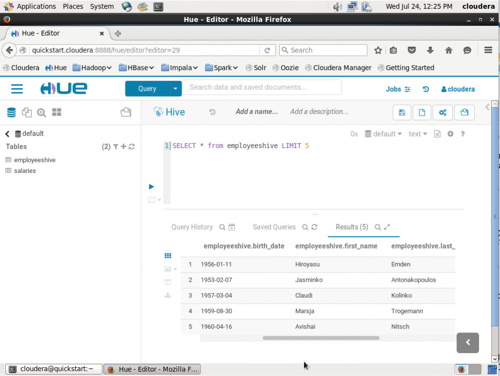 Importando dados do MySQL para o Hbase e realizando consultas com o hive - Malum Big Data